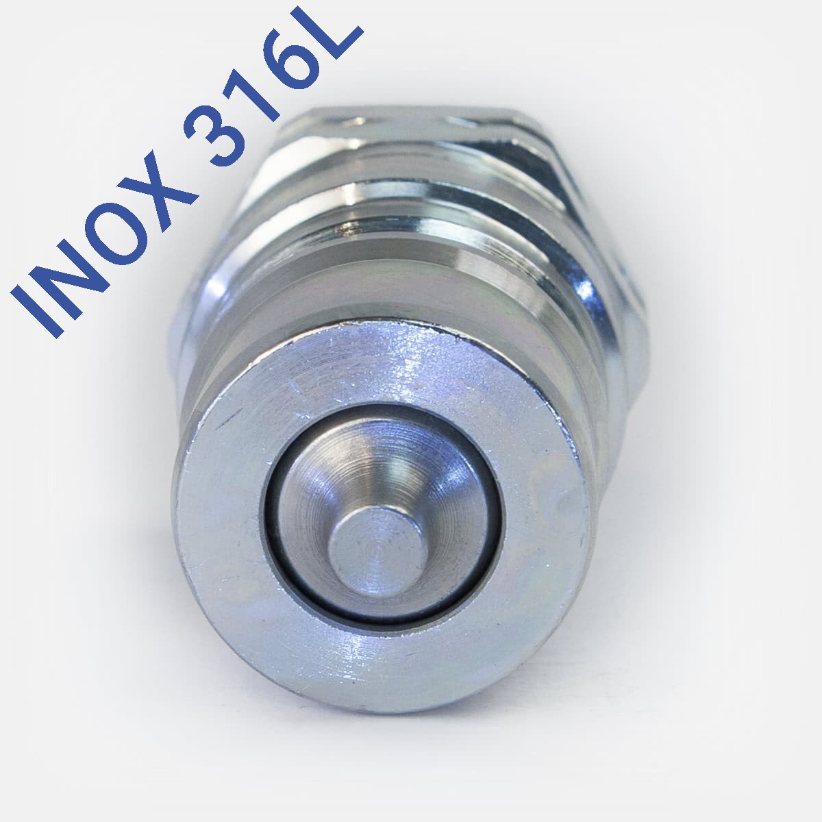 Coupleur Mâle Inox 3/4 ISO-A -350b-debit maxi 210l/min.